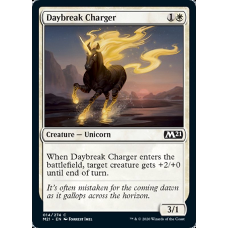 Daybreak Charger-14 | MTG | Core Set 2021