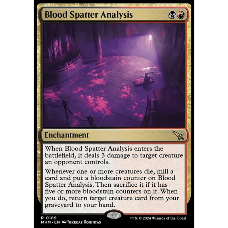 Blood Spatter Analysis