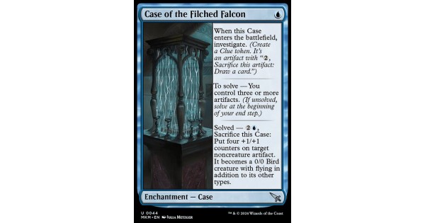 Case of the Filched Falcon