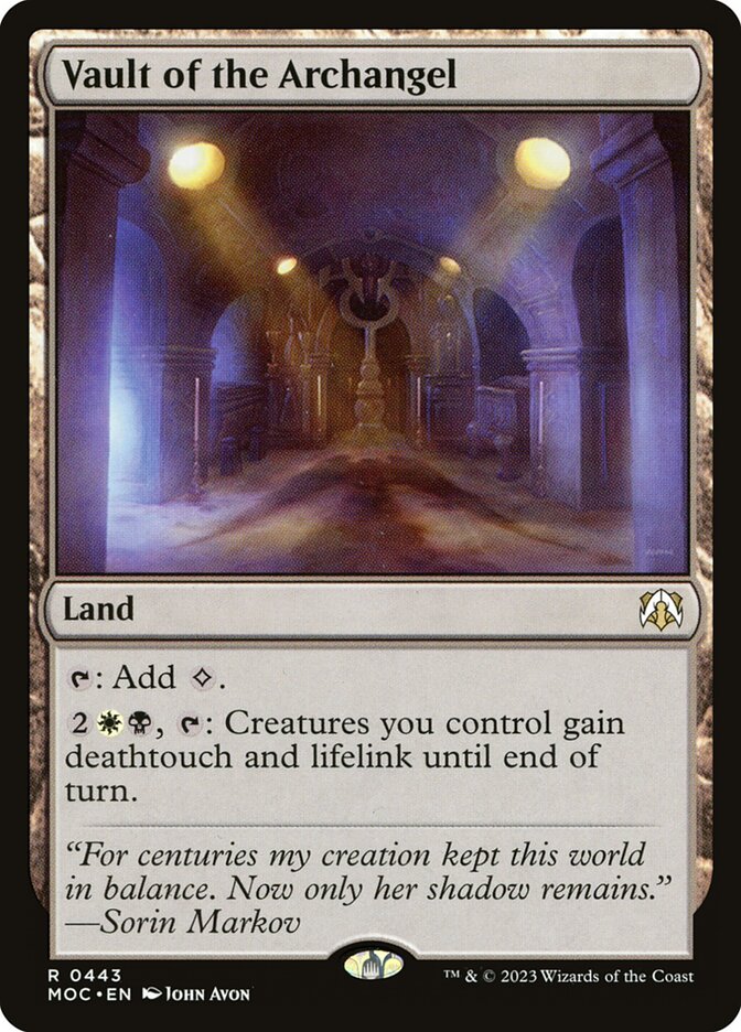 Vault of the Archangel - 443 | MOM Commander | SpellMarket