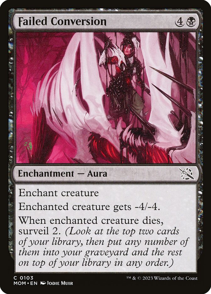 Failed Conversion-103 | March of the Machine | SpellMarket Failed Conversion-103 | March of the Machine | SpellMarket