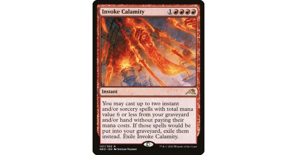 Invoke Calamity-147 | MTG | Kamigawa: Neon Dynasty
