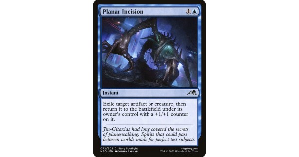 Planar Incision-72 | MTG | Kamigawa: Neon Dynasty