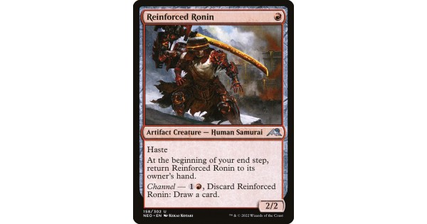 Reinforced Ronin-158 | MTG | Kamigawa: Neon Dynasty