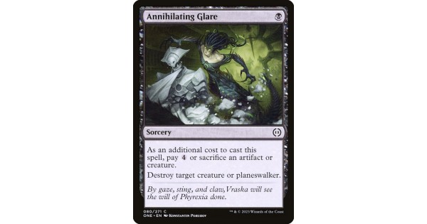 Annihilating Glare-80 | Phyrexia: All Will Be One