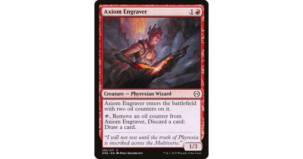 Axiom Engraver-120 | MTG Foil | Phyrexia: All Will Be One