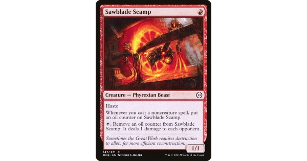 Sawblade Scamp-147 | MTG Foil | Phyrexia: All Will Be One