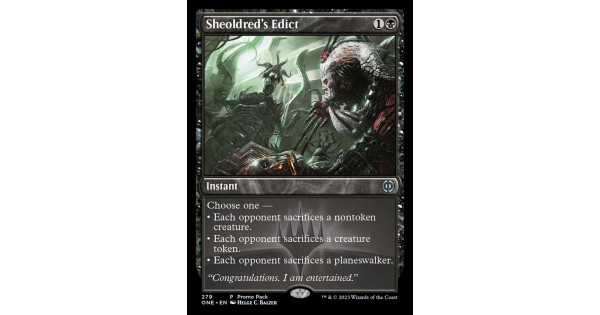 Sheoldred's Edict-279 | Phyrexia: All Will Be One