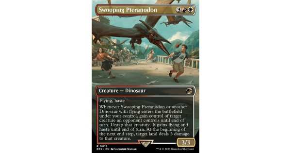 Swooping Pteranodon | Jurassic | Карта MTG