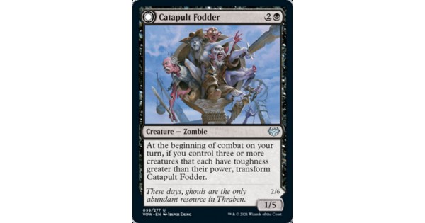 Catapult Fodder // Catapult Captain-99 | MTG | Innistrad: Crimson Vow