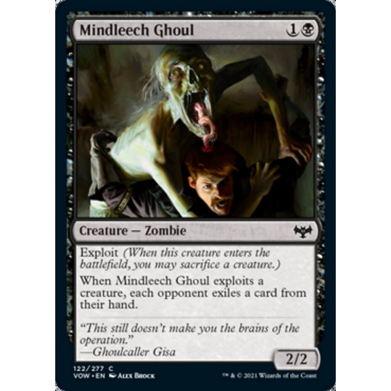 Mindleech Ghoul-122 | MTG | Innistrad: Crimson Vow