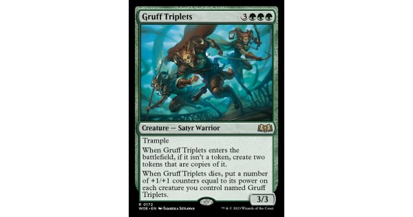 Gruff Triplets - 172 | Wilds of Eldraine | SpellMarket