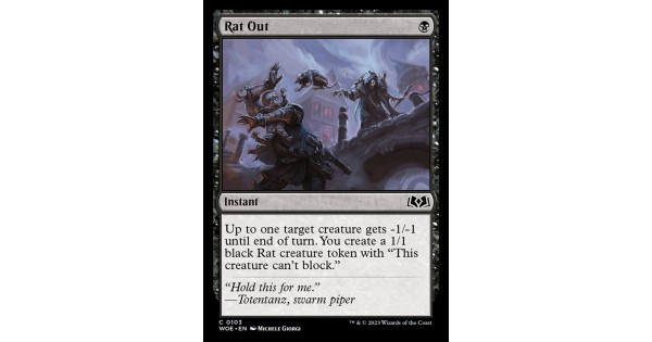 Rat Out - 103 | Wilds of Eldraine | SpellMarket