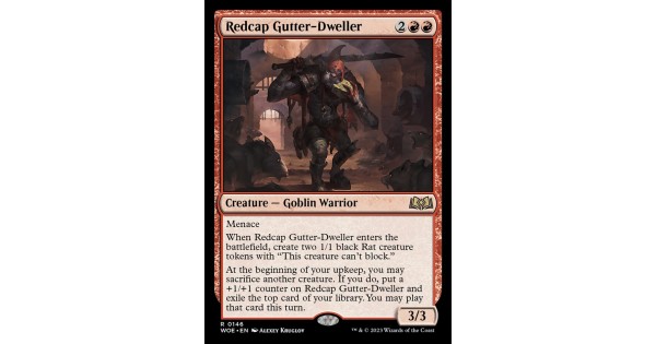 Redcap Gutter-Dweller - 146 | Wilds of Eldraine | SpellMarket
