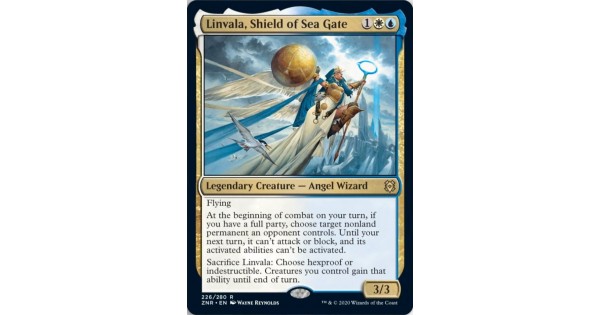 Linvala, Shield of Sea Gate-226 | MTG | Zendikar Rising
