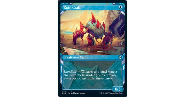 Ruin Crab-295 | MTG | Zendikar Rising
