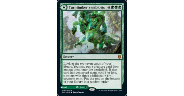 Turntimber Symbiosis // Turntimber, Serpentine Wood-215 | MTG ...