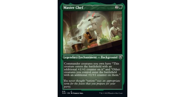 Master Chef | Foil Etched mtg карта купить